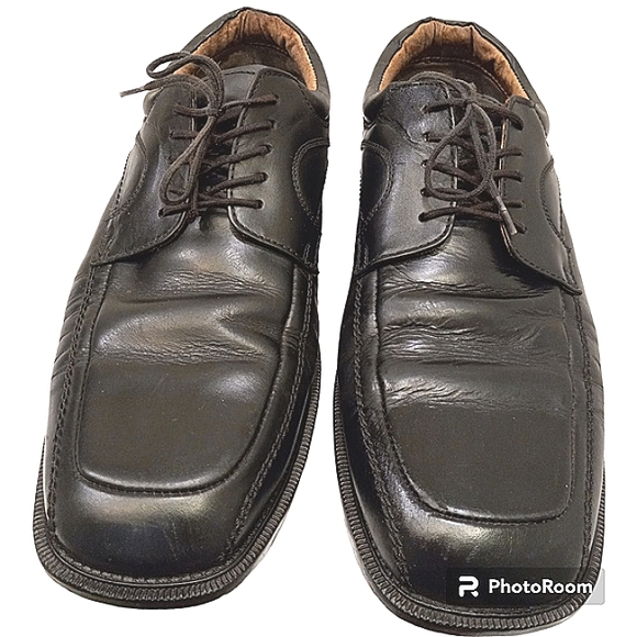 Tansmith | Shoes | Tinsmith Casual Dress Shoes Formal Black Sleek ...